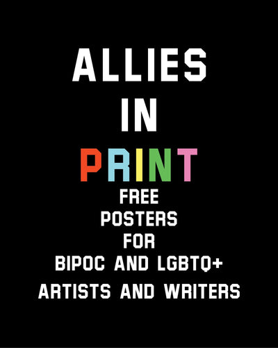 Allies in Print: Free Poster Printing - Yellow Owl Workshop