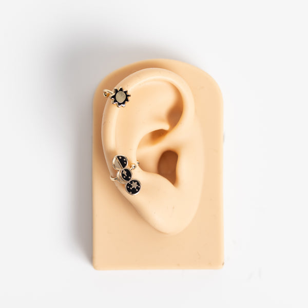 Sun & Moon Phases Ear Cuffs - Yellow Owl Workshop