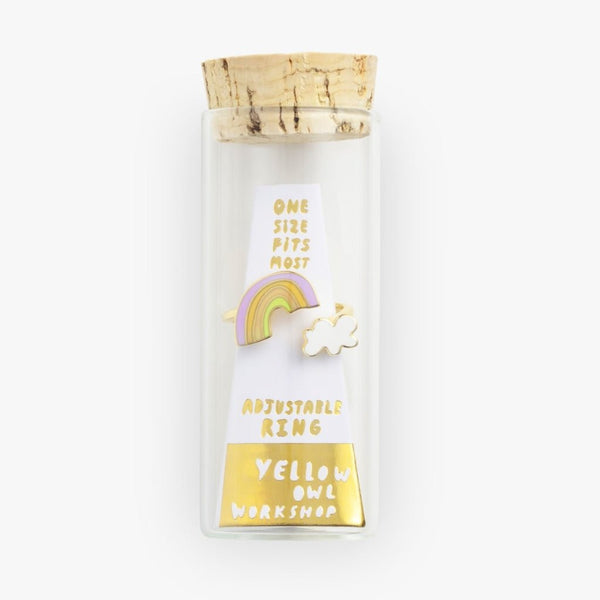 Rainbow Cloud Ring - Yellow Owl Workshop